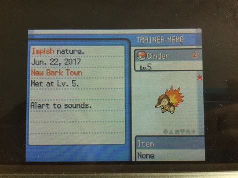 4 After 3 4 Days Of Soft Resetting I Finally Found A Shiny Starter