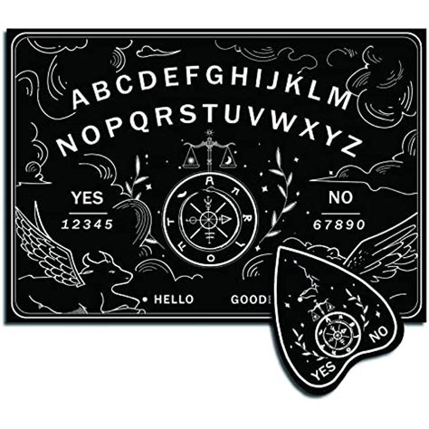 Wood Spirit Board Pendulum Board Wooden Talking Ouija Boards With