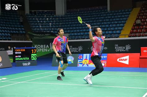 Hasil Perempatfinal Malaysia Masters 2022 Mohammad Ahsan Hendra