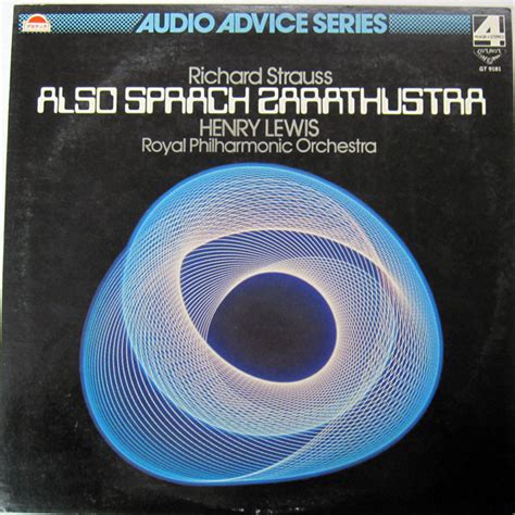 Richard Strauss Henry Lewis Royal Philharmonic Orchestra Also Sprach Zarathustra Op