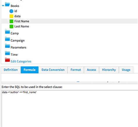 What Is A Json Data Type And Does Yellowfin Support It