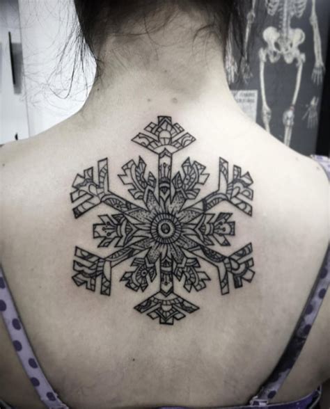 100 Awe Inspiring Snowflake Tattoos For Winter Tattooblend