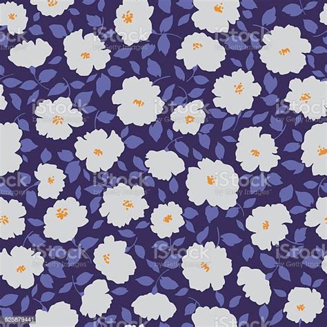 Floral Design Pattern向量圖形及更多具有特定質地圖片 具有特定質地 卡通 可愛 Istock