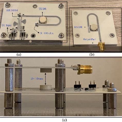 Fabricated Circuit A Transmitter B Receiver C Ddro For Wpt
