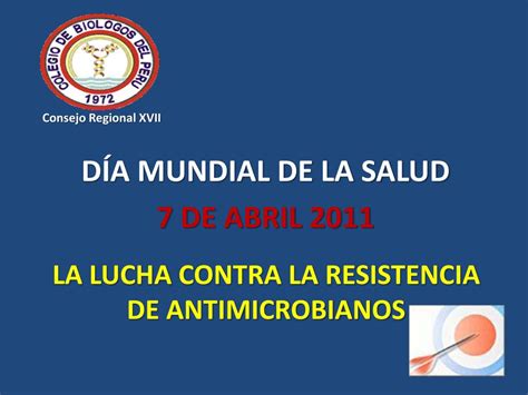 Ppt La Lucha Contra La Resistencia De Antimicrobianos Powerpoint