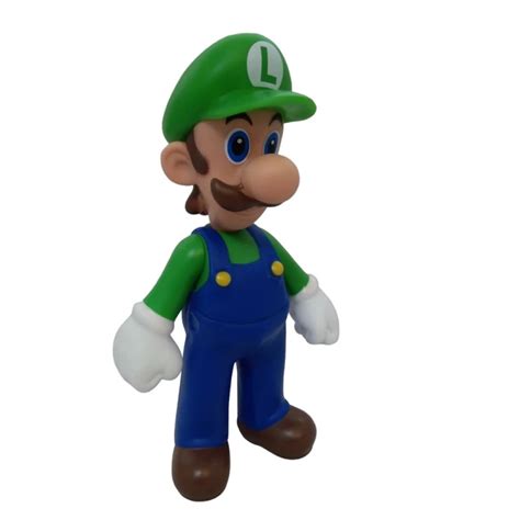 اکشن فیگور بزرگ سوپر ماریو 20 سانتی طرح لویجی Luigi Super Marioاسباب