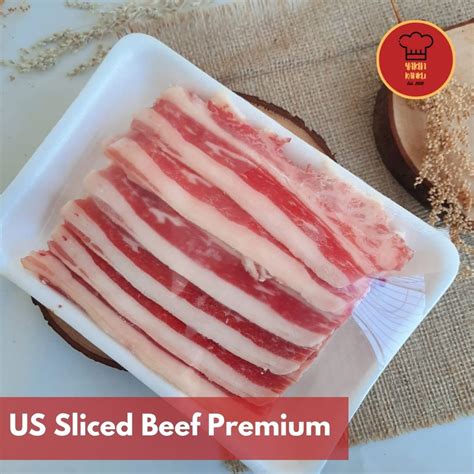 Jual Daging Sapi US Beef ShortPlate Sliced Yoshinoya Shabu Shabu Premium Daging Grill BBQ