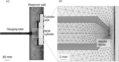 Simulation Mesh On The Symmetry Plane All Mesh Elements Are Download Scientific Diagram
