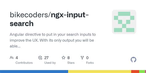 GitHub Bikecoders Ngx Input Search Angular Directive To Put In Your Search Inputs To Improve