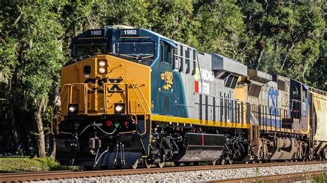 CSX 1982 Seaboard System Heritage Unit Makes Its First Run In Central Florida 7 2 23