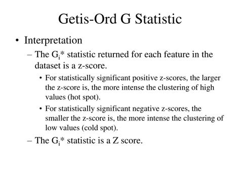 Ppt Local Spatial Statistics Powerpoint Presentation Free Download