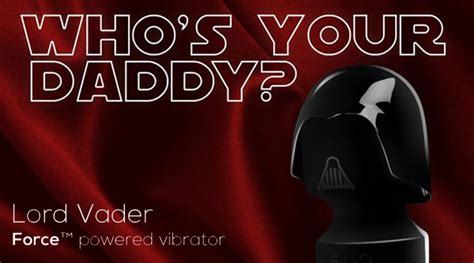 She Ll Cum Over To The Dark Side With This Darth Vader Vibrator