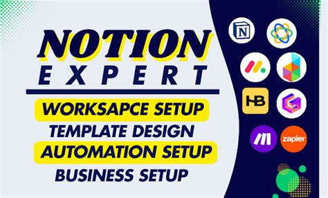 Notion Consultant Notion Workspace Notion Business Automation Notion