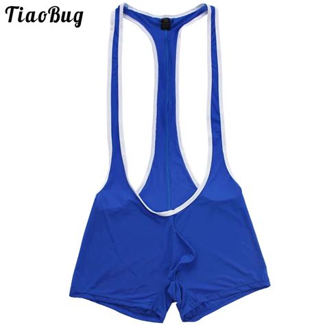 Mens Smooth Sexy Jockstrap Soft Freestyle Wrestling Singlet Men Sexy