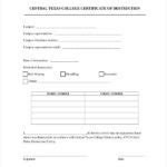 Certificate Of Disposal Template 6 TEMPLATES EXAMPLE TEMPLATES