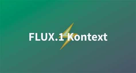 Nymbo FLUX 1 Kontext Dev Discussions