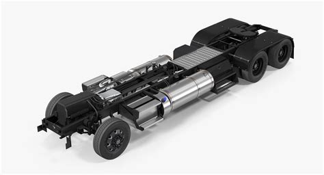Simple Truck Chassis 3d Model