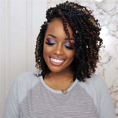 pouces Pcs Pré torsadés Crochet Tresses Ombre Blonde Extensions de Cheveux Tressés