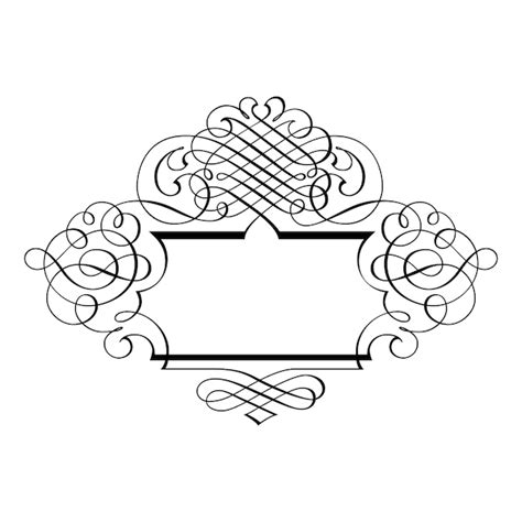 Premium Vector Vintage Forged Floral Classic Calligraphic Retro