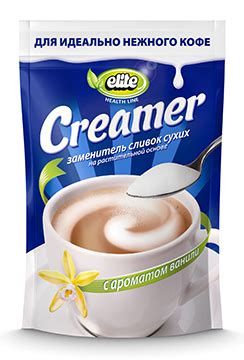 Заменитель сухих сливок Elite Creamer на растительной основе с ароматом ...