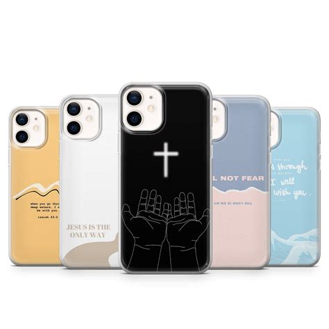 Bible Verse Phone Case Christianity God Cover Fit For Iphone 15 Pro Max