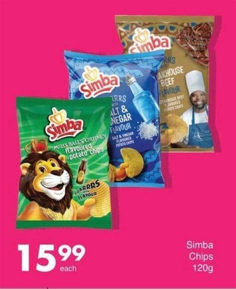 Simba Chips 120g Offer At Save