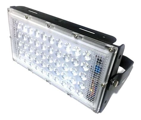 Reflector Led 50w Ip65 Industrial Exterior Megaluz Brillante Mercado