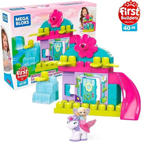Blocos De Montar Mega Bloks Fisher Price Sacola Com 40 Pecas Mattel