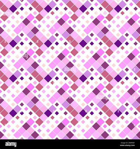 Geometrical Abstract Seamless Square Pattern Background Design Stock
