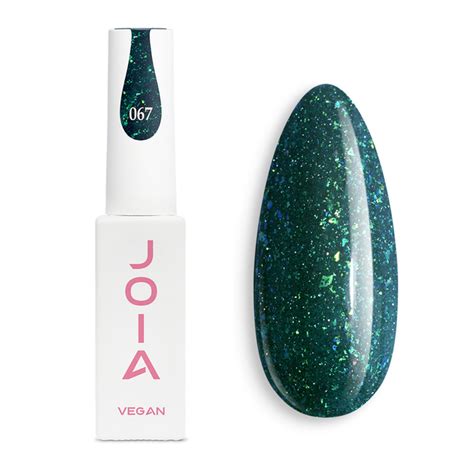 Гель-лак JOIA vegan 067, 6 мл, зеленый с шиммером – купить онлайн на ...