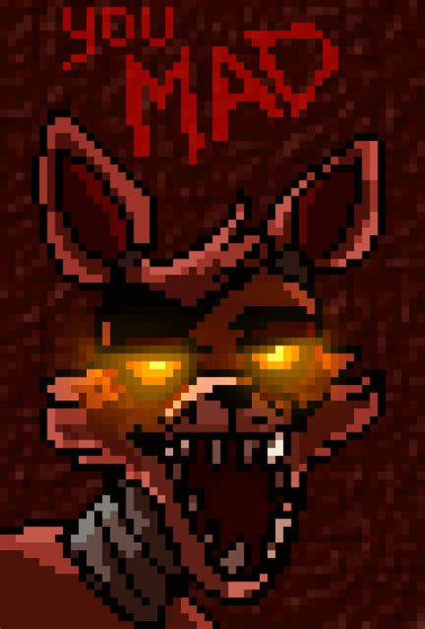 Five Nights At Freddy S Foxy 8bit By CrazyParrotDrun On DeviantArt