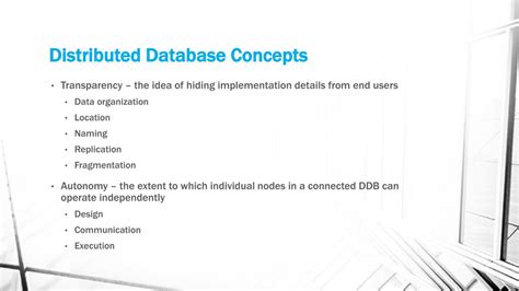 Ppt Distributed Database Powerpoint Presentation Free Download Id2387030
