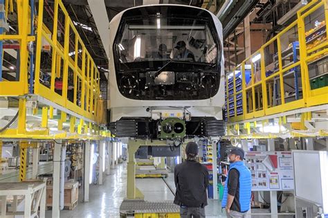 Vidéo Le métro automatique de Marseille en fabrication dans les