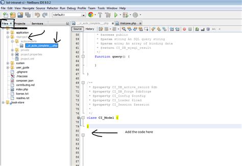 How To Integrate Codeigniter 3 Framework With Netbeans 8 Or Any Version Completly Stack Overflow