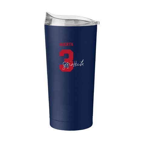 Us Womens Soccer Sofia Huerta 20oz Powder Coat Tumbler Logo Brands