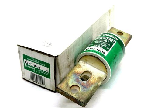 NEW LITTELFUSE KLPC HI INTERRUPTING FUSES CLASS L V SB Industrial Supply Inc