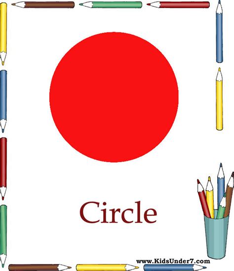 Circle Shapes For Preschoolers Preschool Shape Tracing Worksheet Pdf