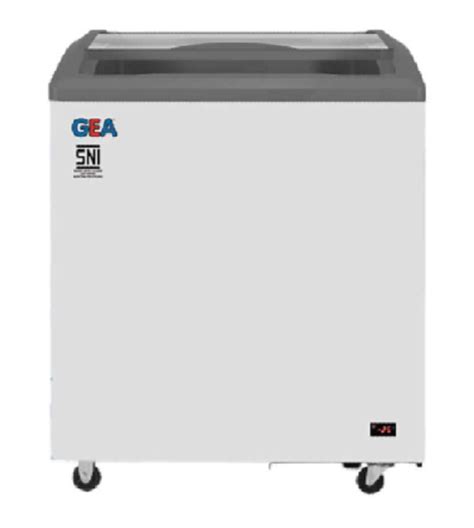 Jual Gea Sd 165 Sliding Curve Glass Freezer 165 Liter Freezer Kaca