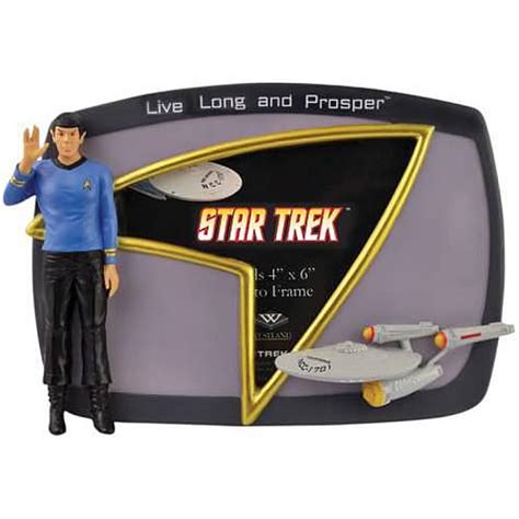 Star Trek Spock Live Long And Prosper Picture Frame