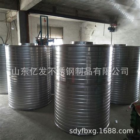 亿发定做不锈钢水箱304方形大型水箱现场焊接 山东济宁 亿发不锈钢 食品商务网