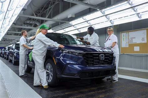 Inicia producción del nuevo Honda CR V 2023 en América del Norte