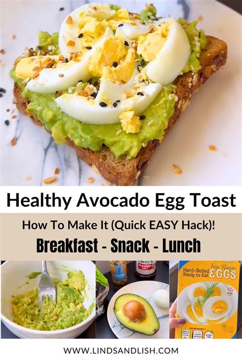 How To Make Avocado Egg Toast Easy Hack Recipe Avocado Recipes