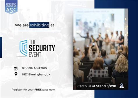 Association Of Security Consultants On Linkedin Securityindustry Event Thesecurityevent