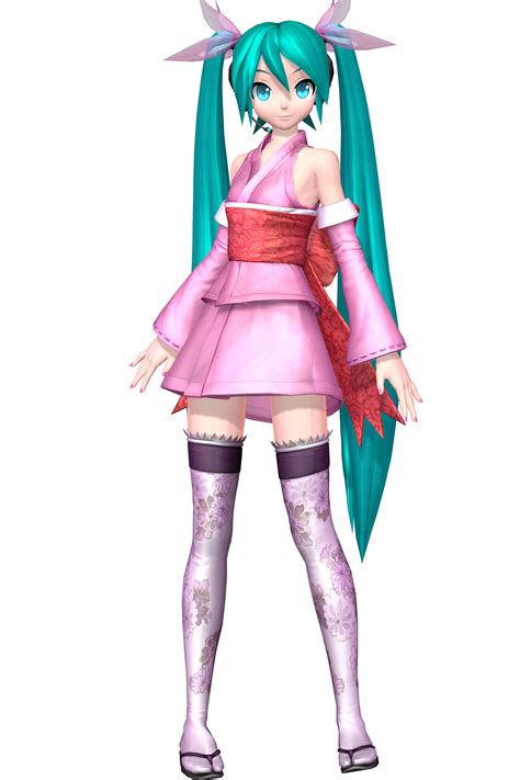 Dt Elegant Kimono Miku By Sushi Kittie On Deviantart