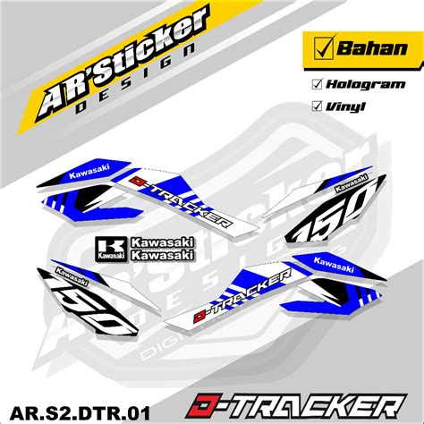 Jual Striping Sticker Variasi Dtracker 150 Stiker Motor D TRACKER 150