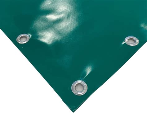 Telone Occhiellato Pvc Gr 650 Impermeabile 2 5 Mt X 1 Mt Occhielli Ogni