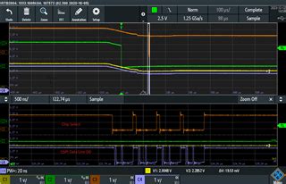 MCU PLUS SDK AM243X Flash QSPI Deinitialisation Undefined Signals On