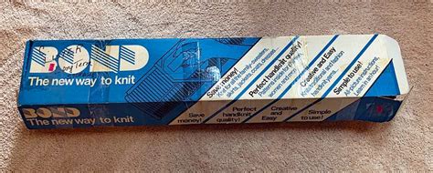 Vintage Bond Classic Knitting Machine And Accessories Complete In
