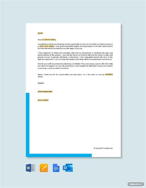 15 Medical Thank You Letter Templates Doc Pdf