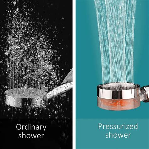 Water Saving Flow 360° Rotating High Pressure Shower